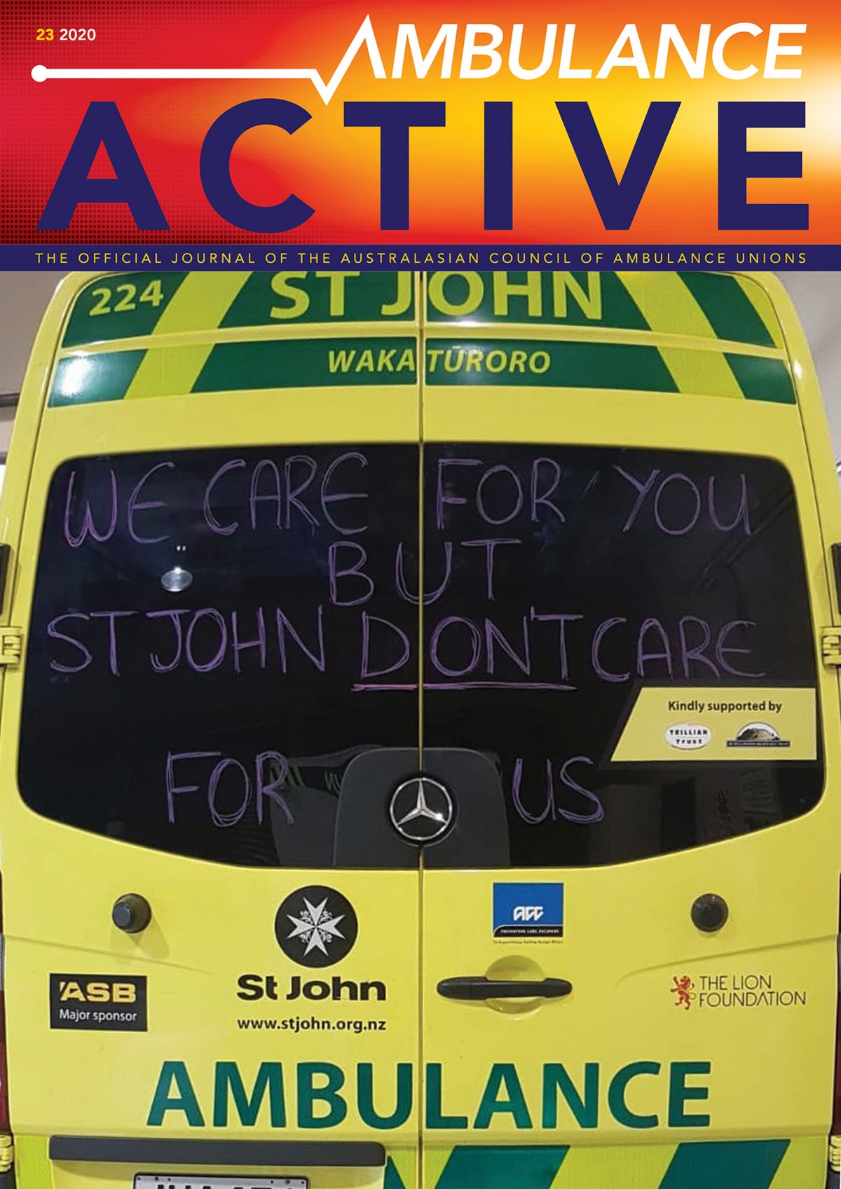 The official Journal of the ACAU - Ambulance Active